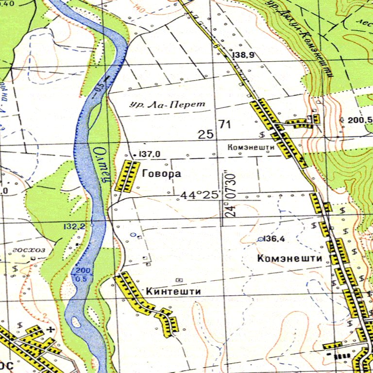 Soviet Genshtab: l35-121-3_1 Map by Avenza Systems Inc. | Avenza Maps