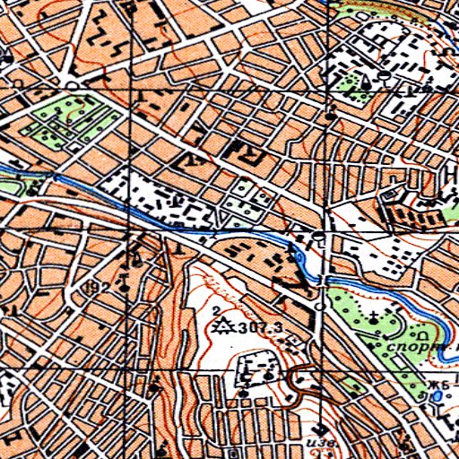 Soviet Genshtab: l36-117-1--(1986) Map by Avenza Systems Inc. | Avenza Maps