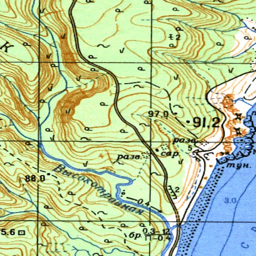 Soviet Genshtab: l55-116-1 Map by Avenza Systems Inc. | Avenza Maps