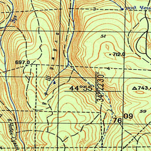 Soviet Genshtab: l36-117-2--(1975) Map by Avenza Systems Inc. | Avenza Maps