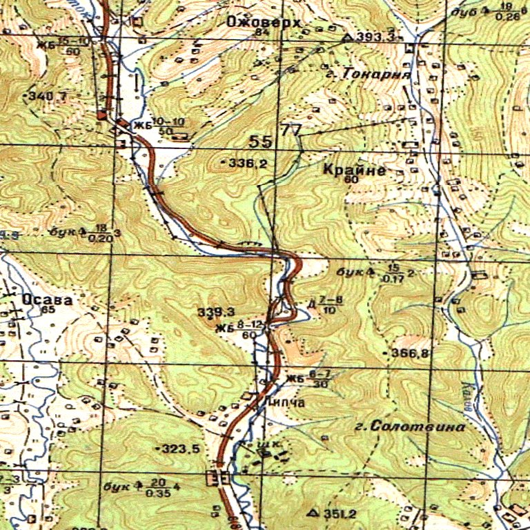 Soviet Genshtab: m34-143-2--(1977) Map by Avenza Systems Inc. | Avenza Maps