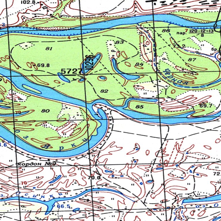 Soviet Genshtab: m40-013-1 Map by Avenza Systems Inc. | Avenza Maps
