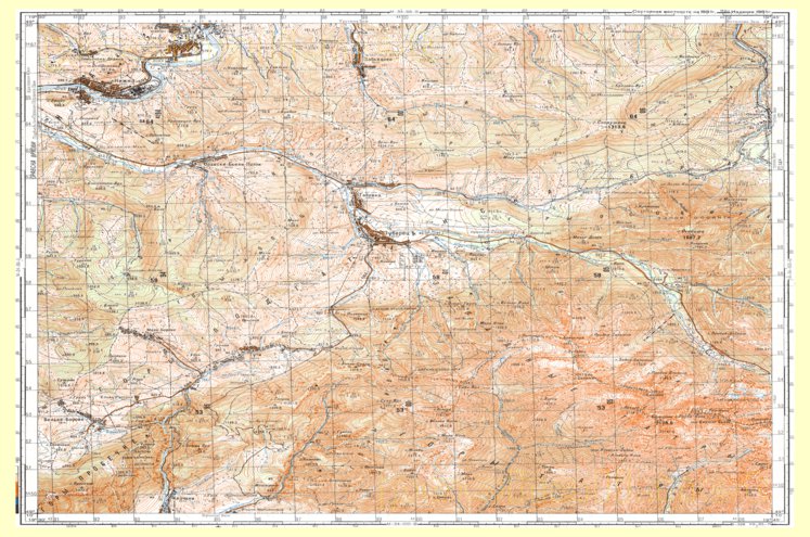 Soviet Genshtab: m34-100-1 Map by Avenza Systems Inc. | Avenza Maps