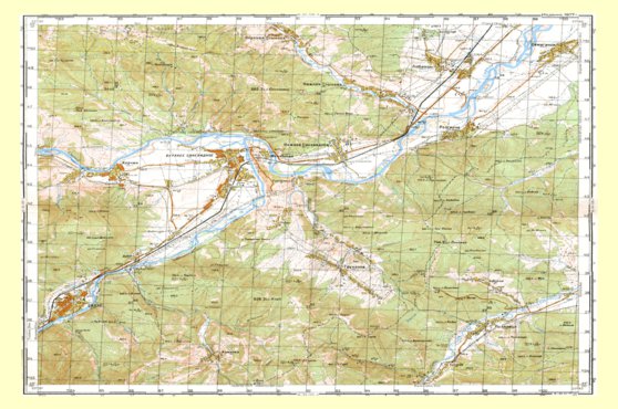 Soviet Genshtab: m34-108-3 Map by Avenza Systems Inc. | Avenza Maps