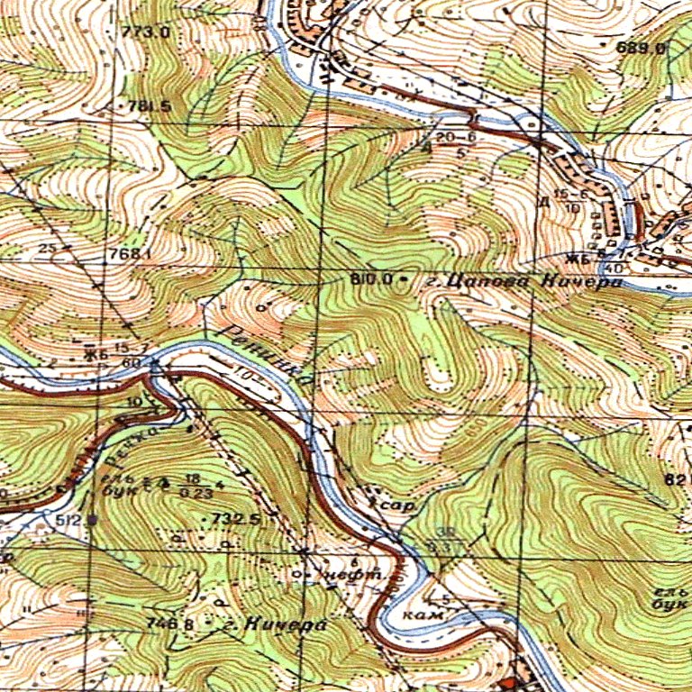 Soviet Genshtab: m34-131-2 Map by Avenza Systems Inc. | Avenza Maps