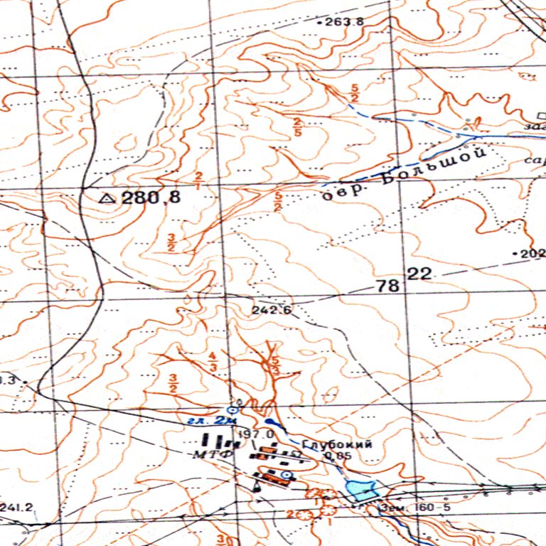 Soviet Genshtab: m40-025-2 Map by Avenza Systems Inc. | Avenza Maps