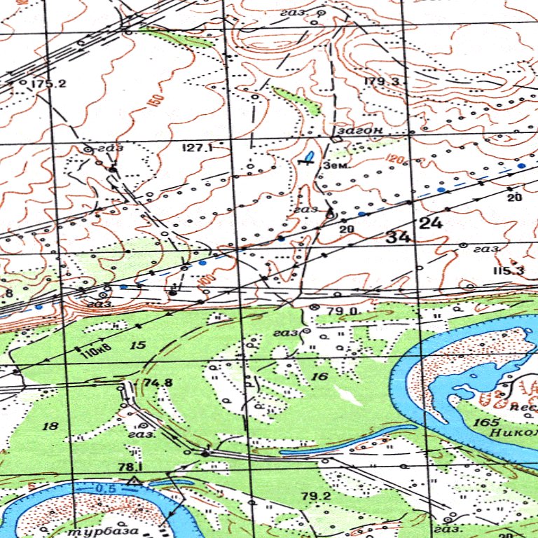 Soviet Genshtab: m40-001-4 Map by Avenza Systems Inc. | Avenza Maps