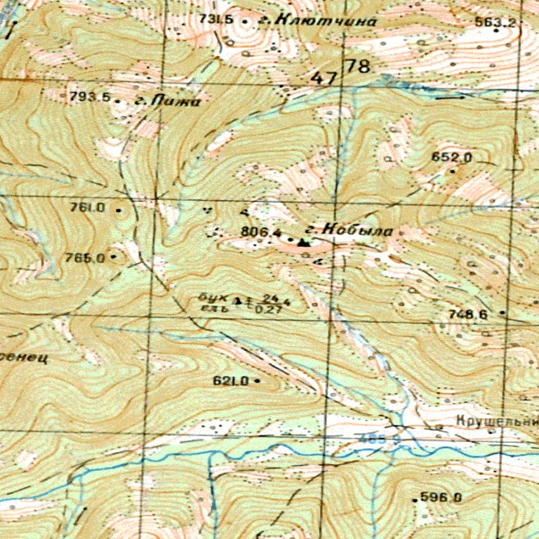 Soviet Genshtab: m34-107-4 Map by Avenza Systems Inc. | Avenza Maps