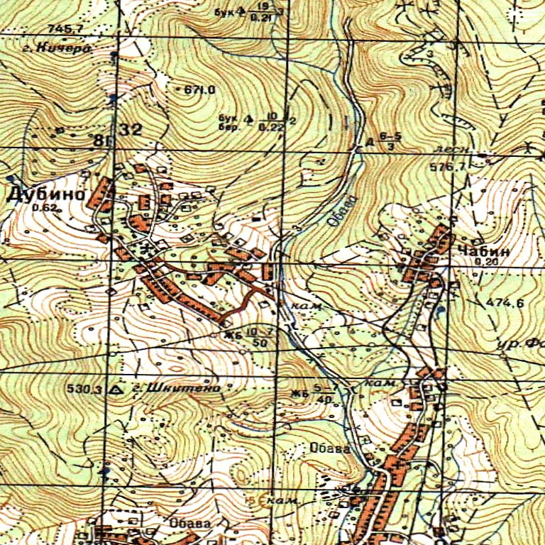 Soviet Genshtab: m34-130-2--(1985) Map by Avenza Systems Inc. | Avenza Maps