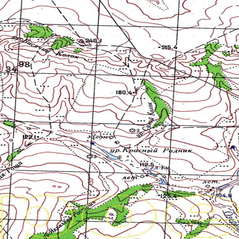 Soviet Genshtab: m39-012-4 Map by Avenza Systems Inc. | Avenza Maps