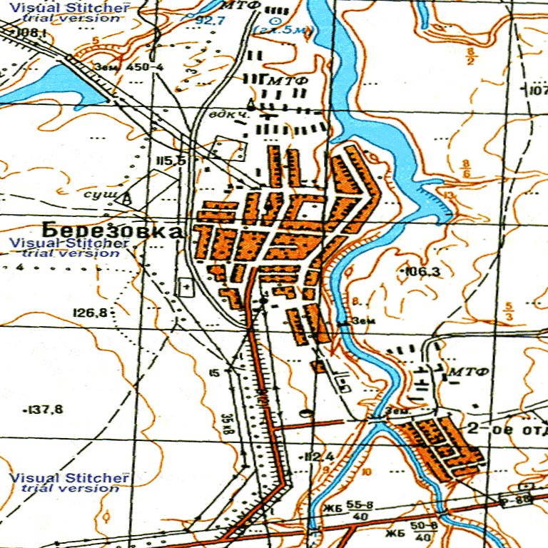 Soviet Genshtab: m39-035-2 Map by Avenza Systems Inc. | Avenza Maps