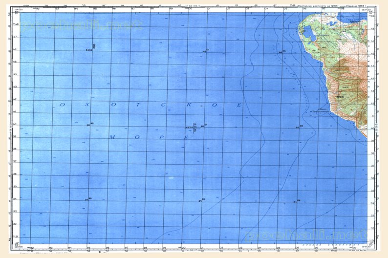 Soviet Genshtab: m56-105-4 Map by Avenza Systems Inc. | Avenza Maps