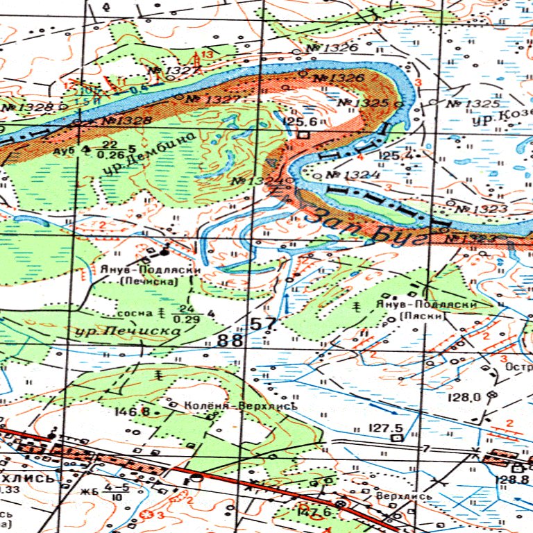 Soviet Genshtab: n34-143-2--(1982) Map by Avenza Systems Inc. | Avenza Maps