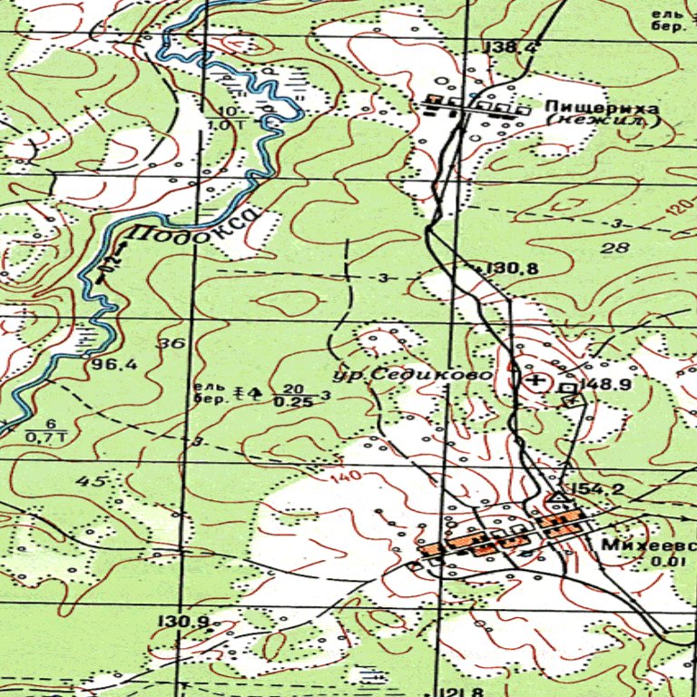 Soviet Genshtab: o37-130-2--(1987) Map by Avenza Systems Inc. | Avenza Maps