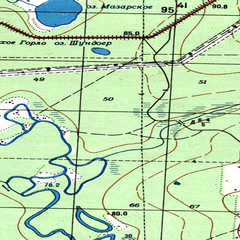 Soviet Genshtab: o38-119-4--(1987) Map by Avenza Systems Inc. | Avenza Maps