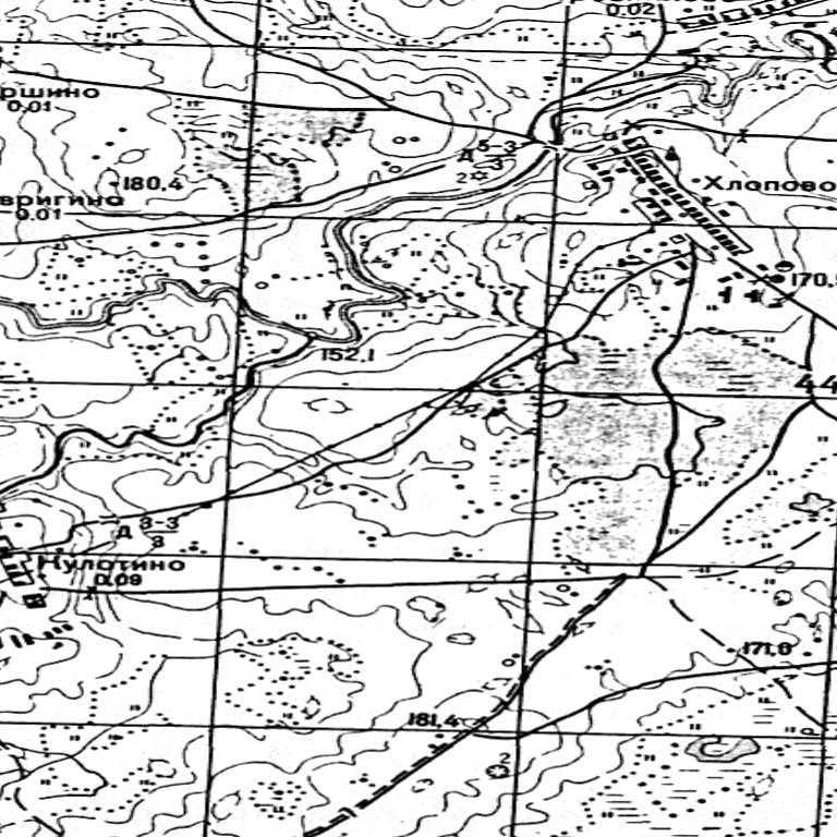 Soviet Genshtab: o36-143-2 Map by Avenza Systems Inc. | Avenza Maps