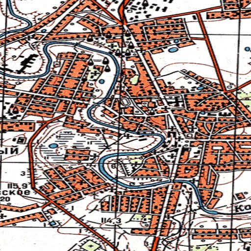 Soviet Genshtab: o37-129-4--(1987) Map by Avenza Systems Inc. | Avenza Maps
