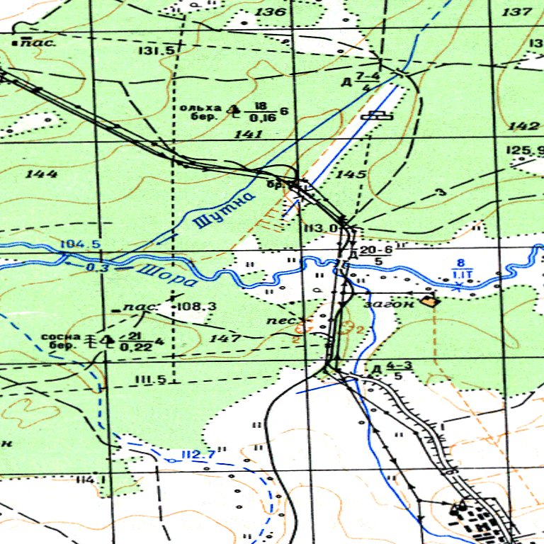 Soviet Genshtab: o39-123-4 Map by Avenza Systems Inc. | Avenza Maps