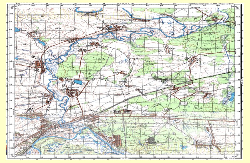 Soviet Genshtab: o37-142-1--(1987) Map by Avenza Systems Inc. | Avenza Maps