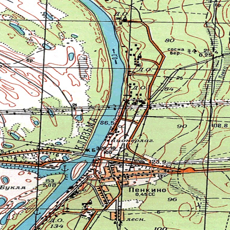 Soviet Genshtab: o37-142-2--(1987) Map by Avenza Systems Inc. | Avenza Maps