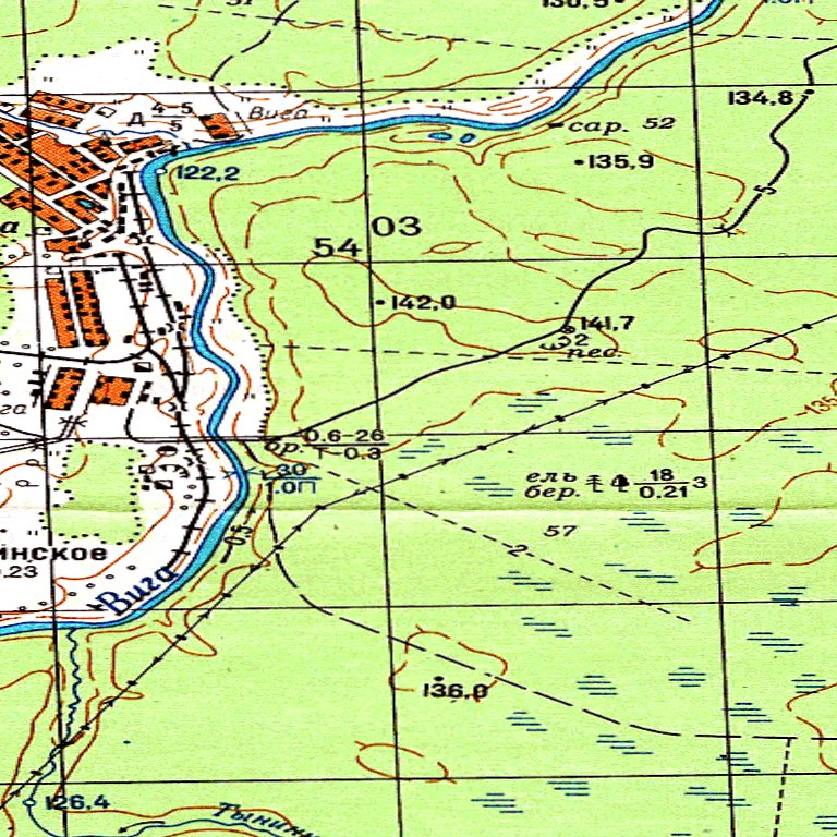 Soviet Genshtab: o38-027-4 Map by Avenza Systems Inc. | Avenza Maps