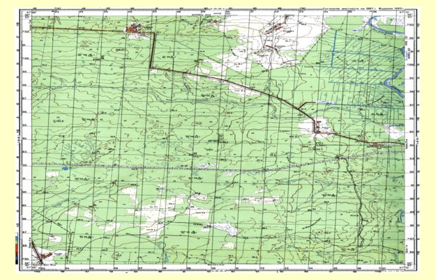 Soviet Genshtab: o38-119-3--(1987) Map by Avenza Systems Inc. | Avenza Maps