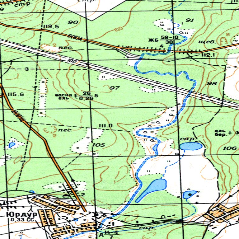 Soviet Genshtab: o39-123-3 Map by Avenza Systems Inc. | Avenza Maps