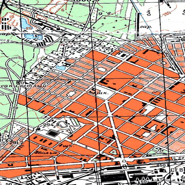 Soviet Genshtab: o41-110-1 Map by Avenza Systems Inc. | Avenza Maps