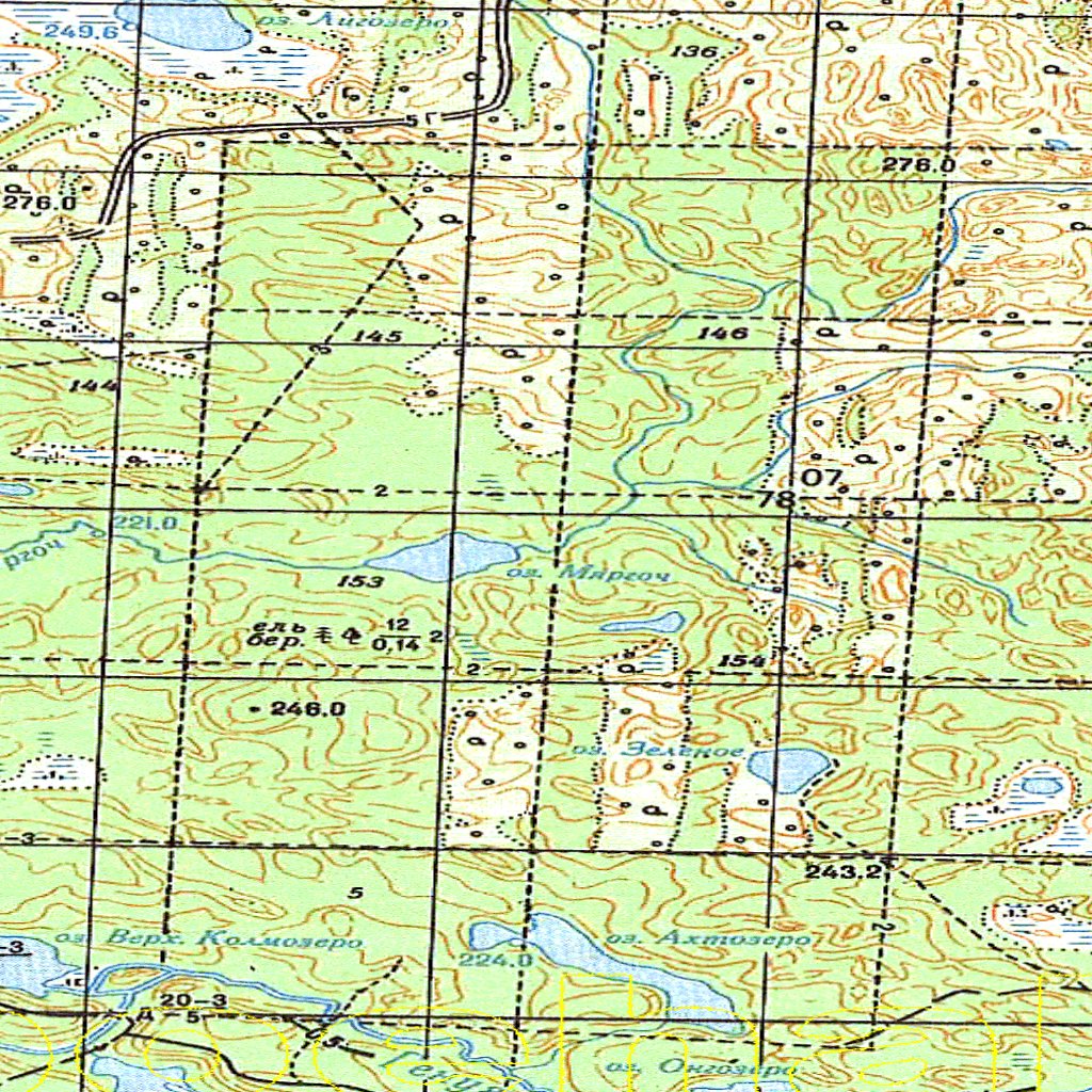 Soviet Genshtab: p36-142-1_2 Map by Avenza Systems Inc. | Avenza Maps