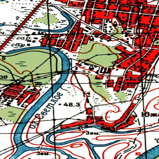 Soviet Genshtab: o42-087-3 Map by Avenza Systems Inc. | Avenza Maps