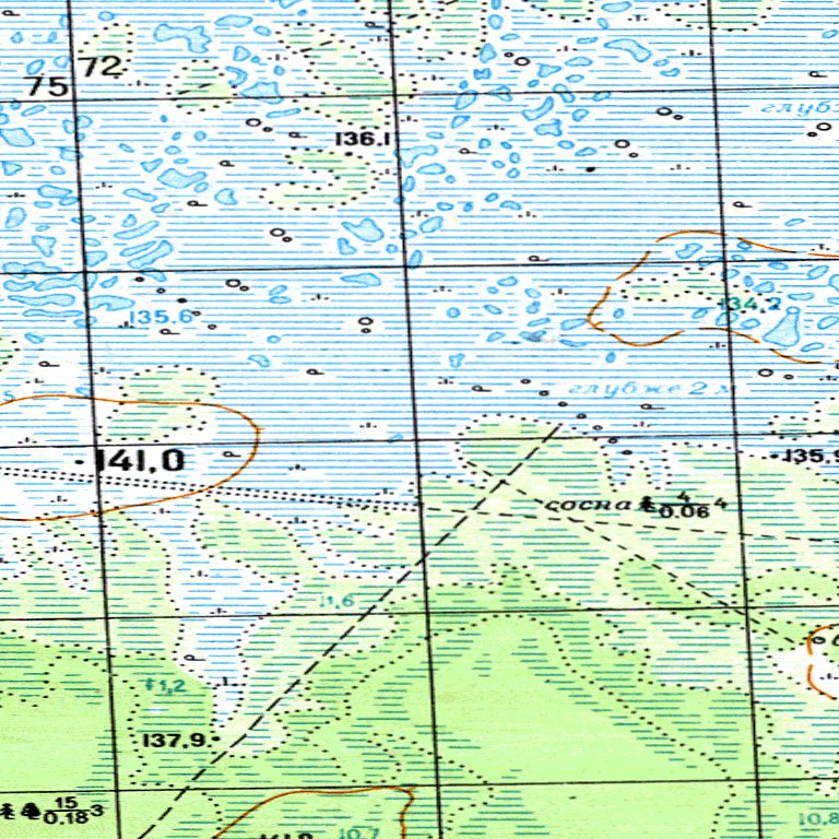 Soviet Genshtab: o44-086-4 Map by Avenza Systems Inc. | Avenza Maps
