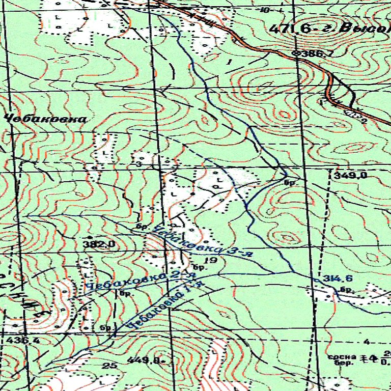 Soviet Genshtab: o41-133-2 Map by Avenza Systems Inc. | Avenza Maps