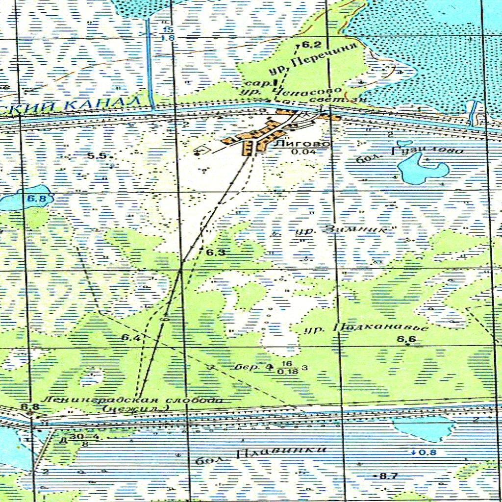 Soviet Genshtab: p36-136-1_2 Map by Avenza Systems Inc. | Avenza Maps
