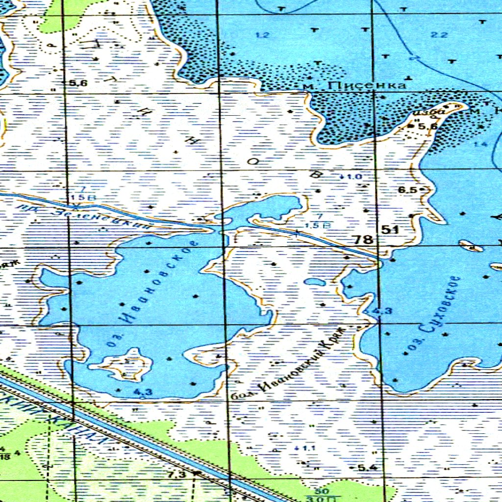 Soviet Genshtab: p36-137-1_2 Map by Avenza Systems Inc. | Avenza Maps