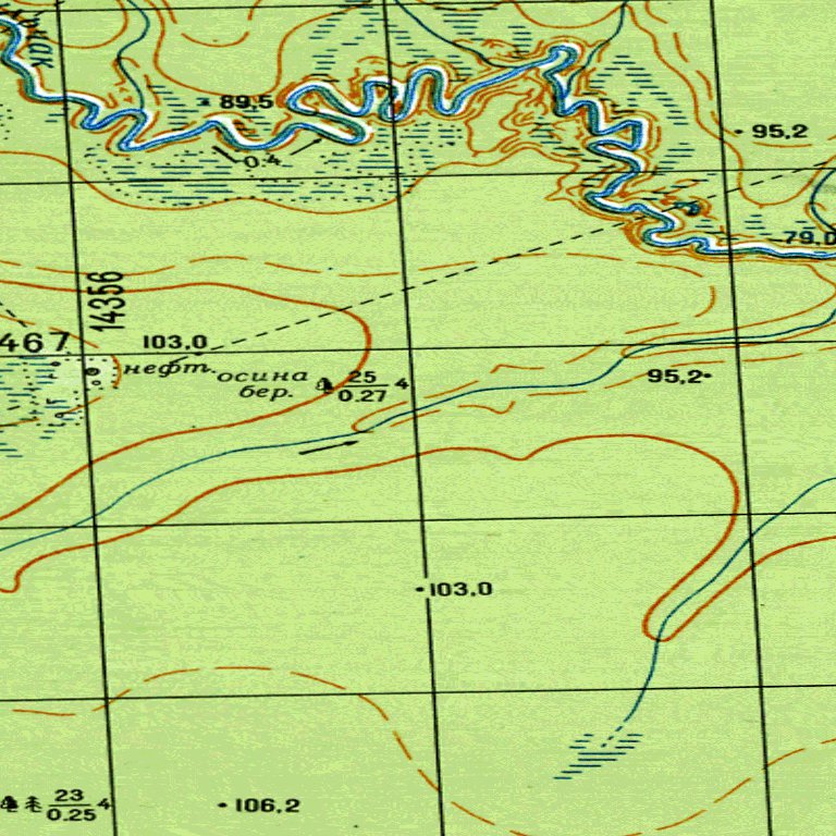 Soviet Genshtab: o44-062-1 Map by Avenza Systems Inc. | Avenza Maps