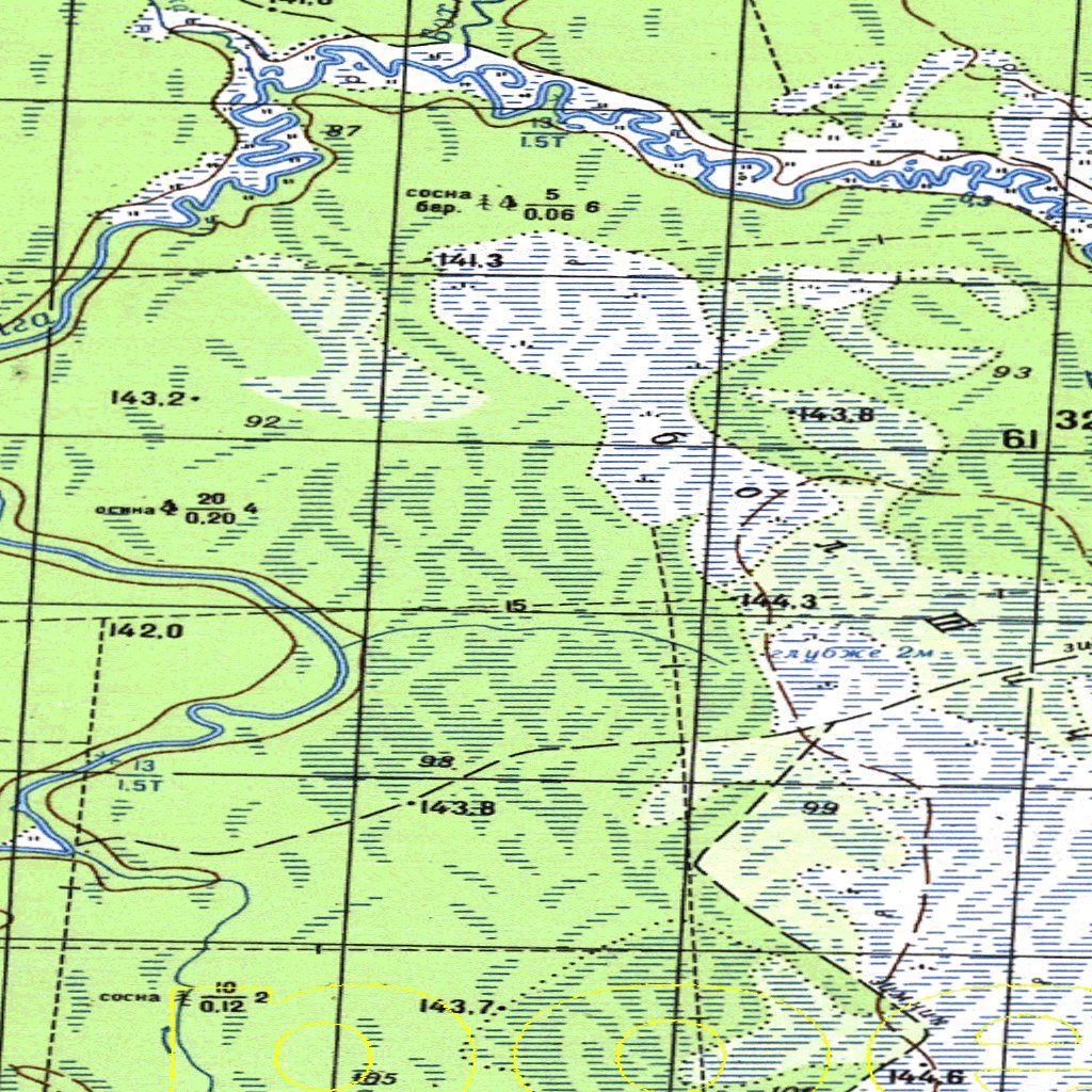 Soviet Genshtab: p37-143-3_4 Map by Avenza Systems Inc. | Avenza Maps