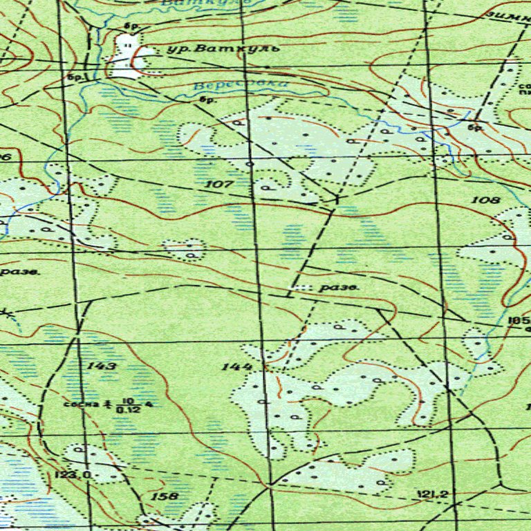 Soviet Genshtab: p41-134-3_4 Map by Avenza Systems Inc. | Avenza Maps