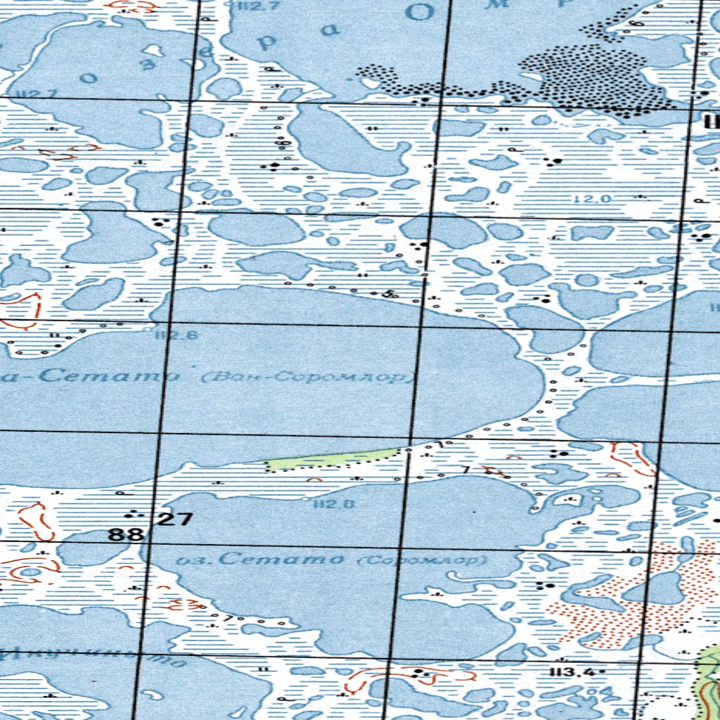 Soviet Genshtab: p42-012-1_2 Map by Avenza Systems Inc. | Avenza Maps