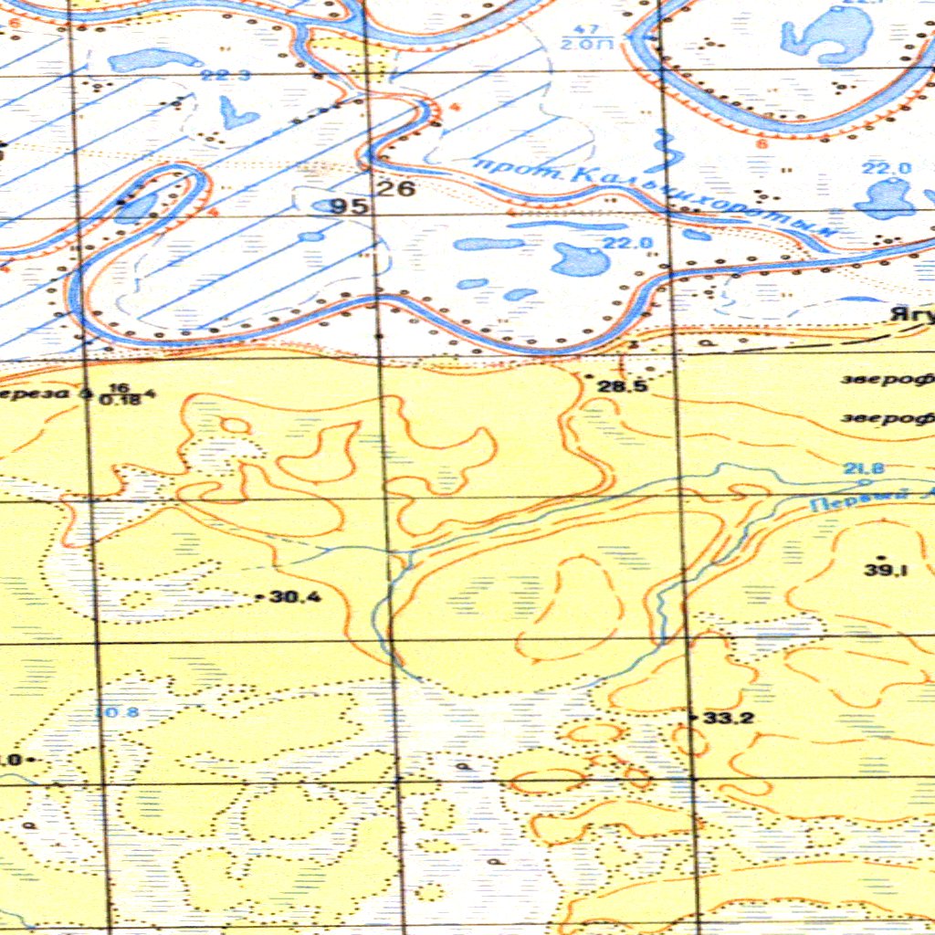 Soviet Genshtab: p42-100-1_2 Map by Avenza Systems Inc. | Avenza Maps