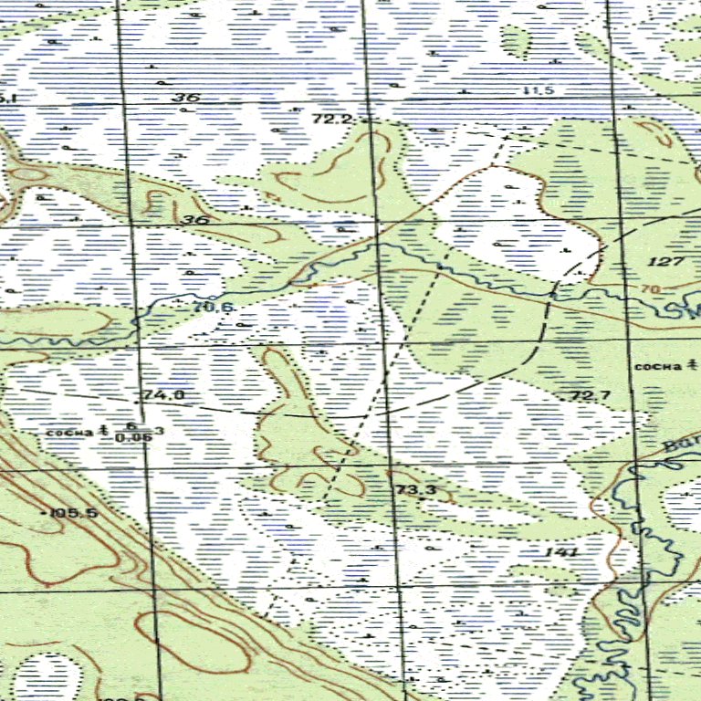 Soviet Genshtab: p41-134-1_2 Map by Avenza Systems Inc. | Avenza Maps