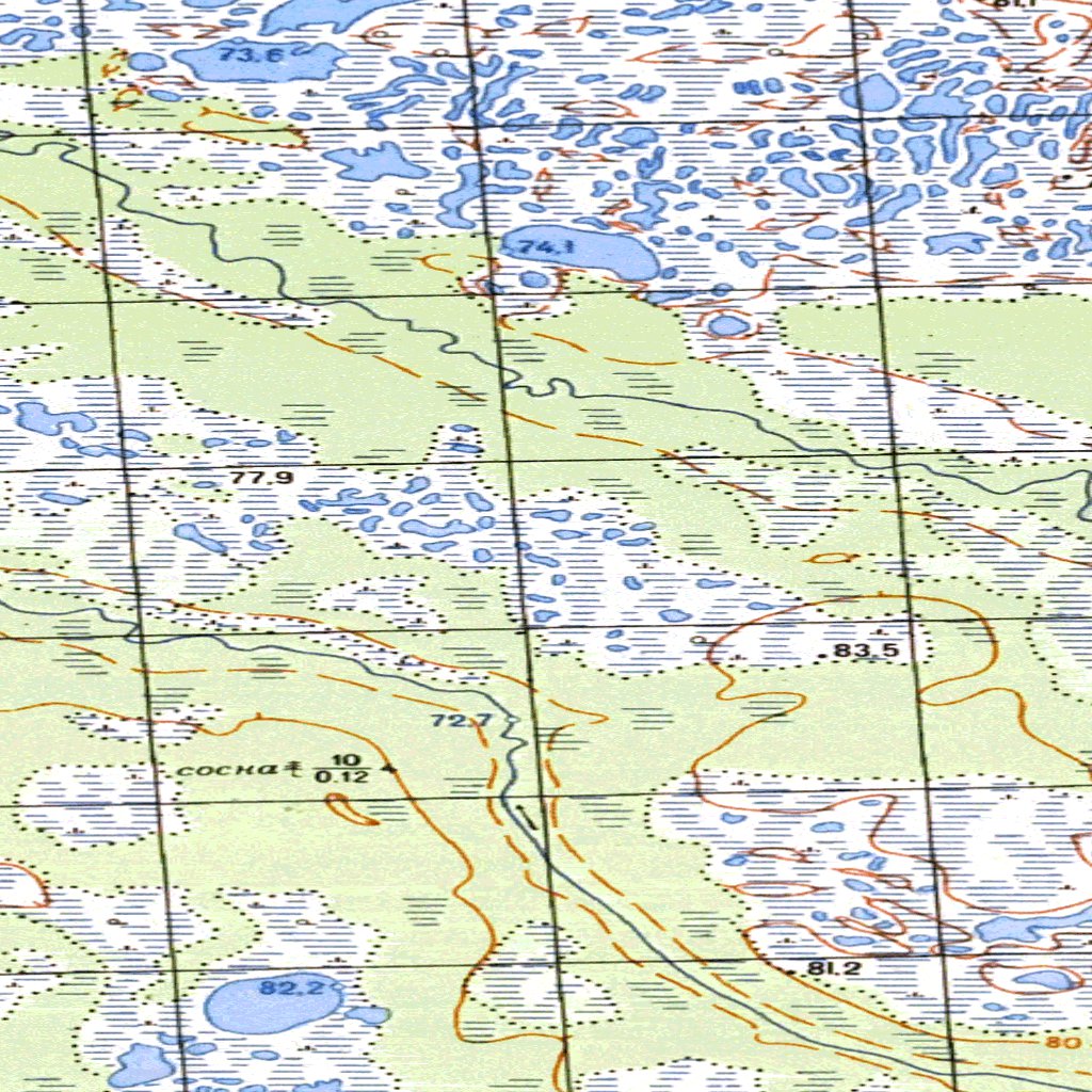 Soviet Genshtab: q43-133-3_4 Map by Avenza Systems Inc. | Avenza Maps