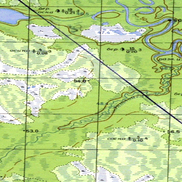 Soviet Genshtab: p43-140-1_2 Map by Avenza Systems Inc. | Avenza Maps