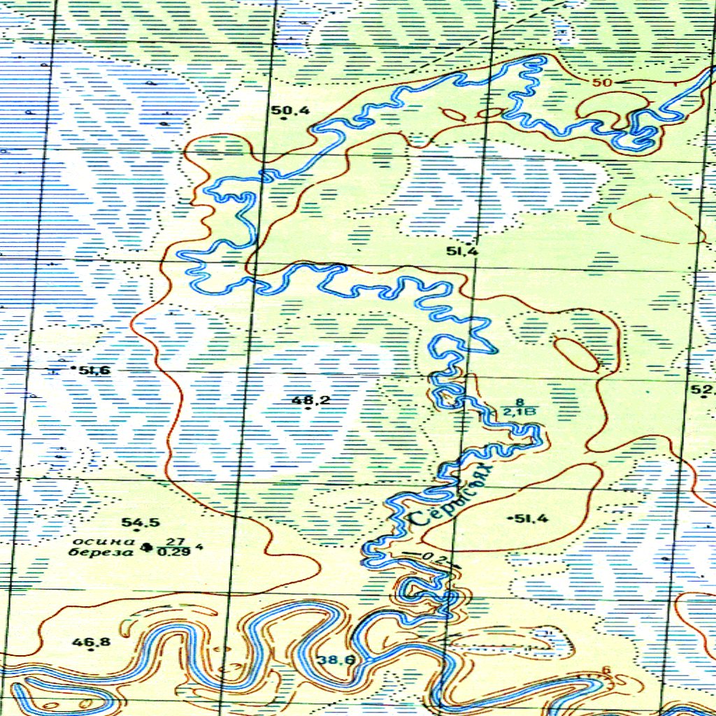 Soviet Genshtab: p42-144-3_4 Map by Avenza Systems Inc. | Avenza Maps