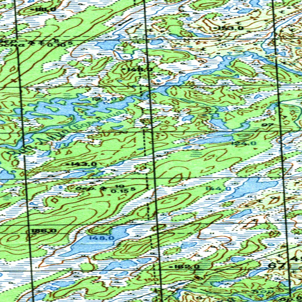 Soviet Genshtab: r36-100-3_4 Map by Avenza Systems Inc. | Avenza Maps