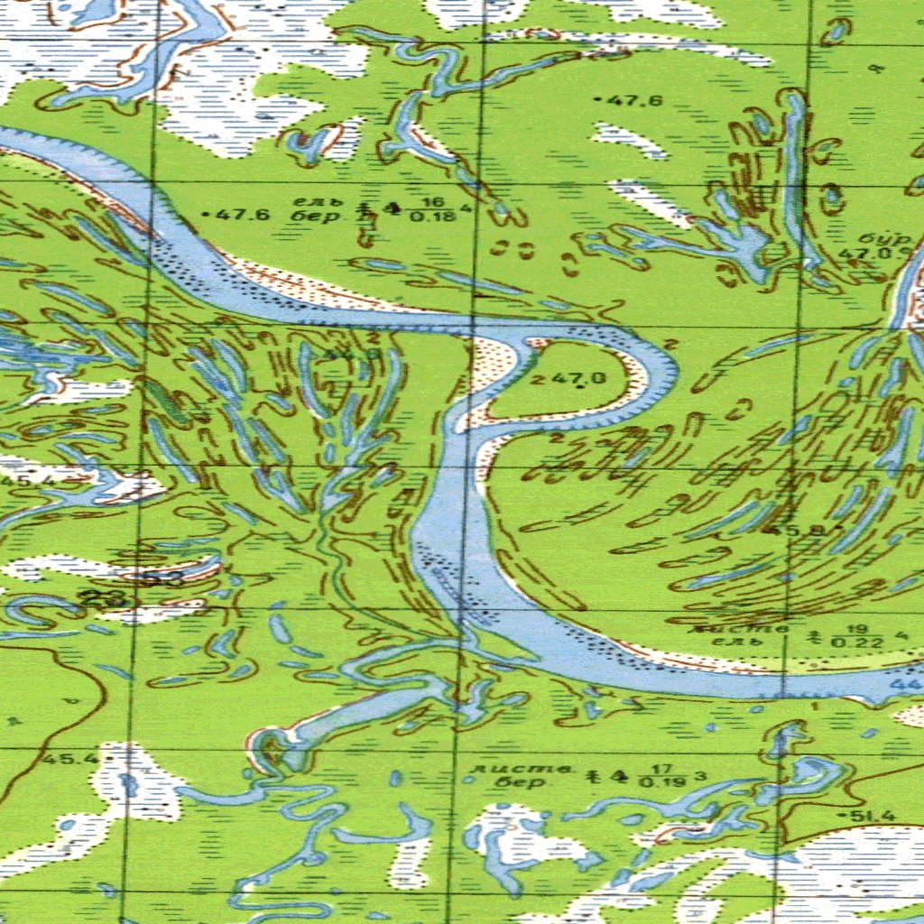 Soviet Genshtab: q43-141-1_2 Map by Avenza Systems Inc. | Avenza Maps