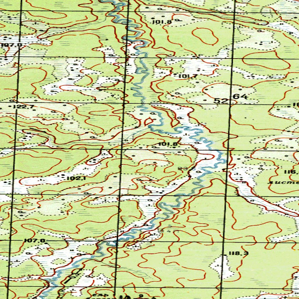 Soviet Genshtab: q42-129-3_4 Map by Avenza Systems Inc. | Avenza Maps