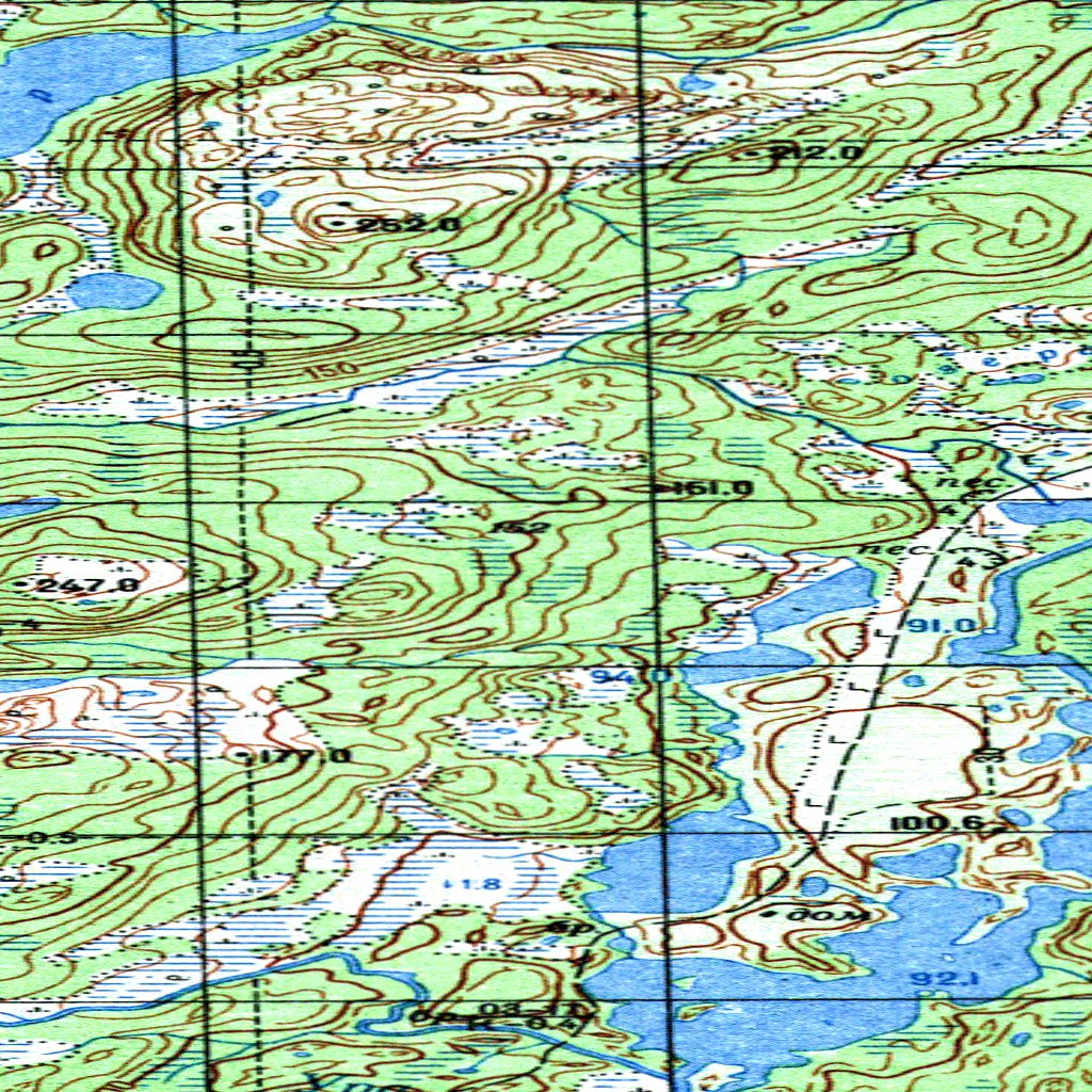 Soviet Genshtab: r36-101-3_4 Map by Avenza Systems Inc. | Avenza Maps