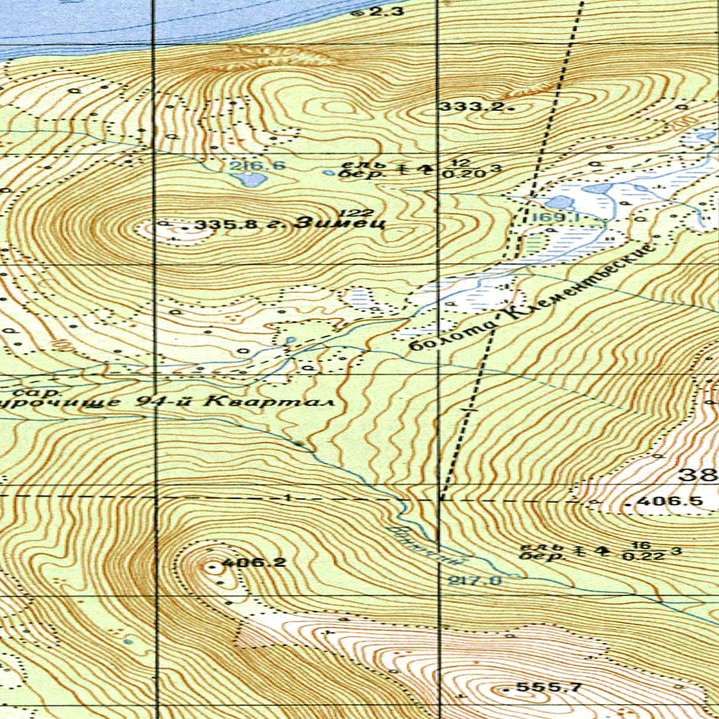 Soviet Genshtab: q36-030-3_4--(01) Map by Avenza Systems Inc. | Avenza Maps