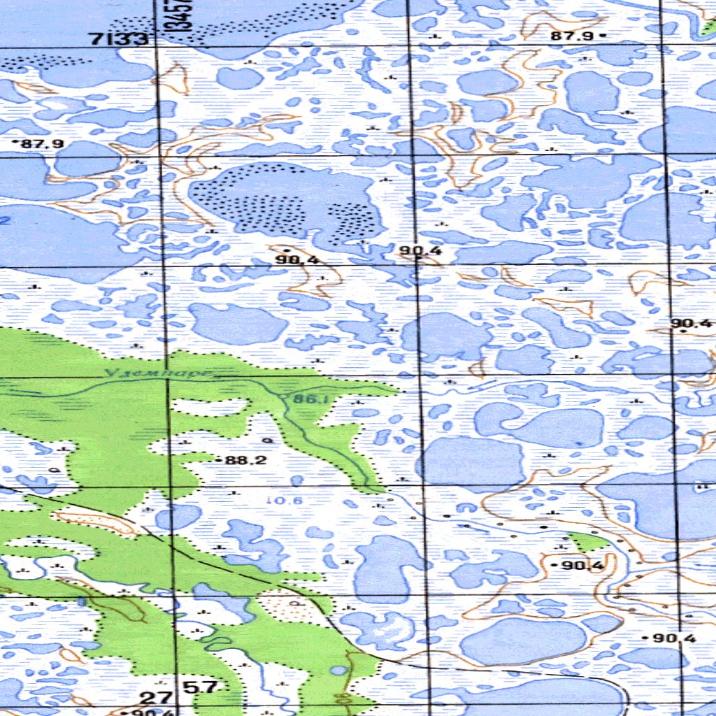 Soviet Genshtab: q43-137-1_2 Map by Avenza Systems Inc. | Avenza Maps