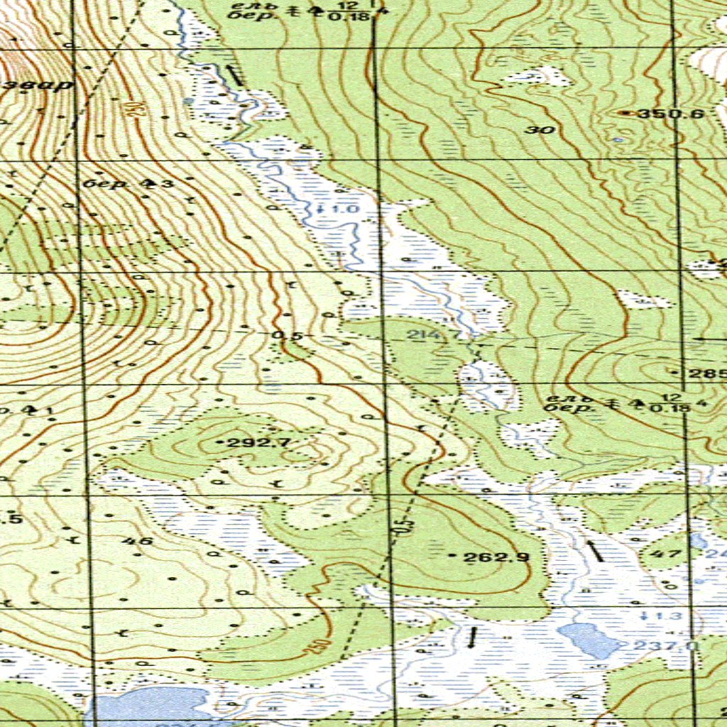 Soviet Genshtab: r36-137-3_4 Map by Avenza Systems Inc. | Avenza Maps